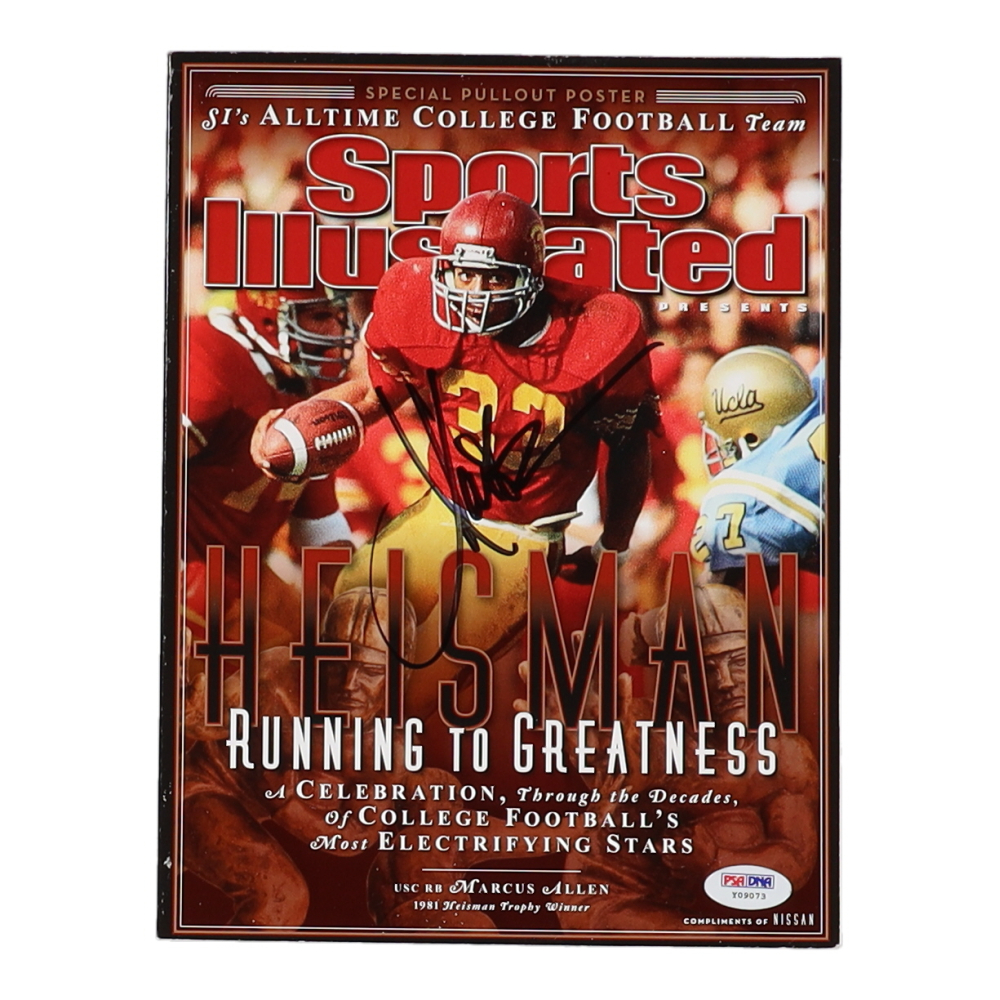 Marcus Allen Signed 2012 "Sports Illustrated" Magazine (PSA) | Pristine ...