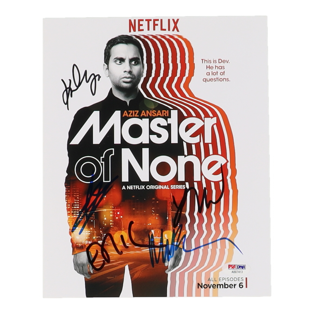 "Master of None" 8x10 Photo Cast-Signed by (5) with Aziz Ansari ...