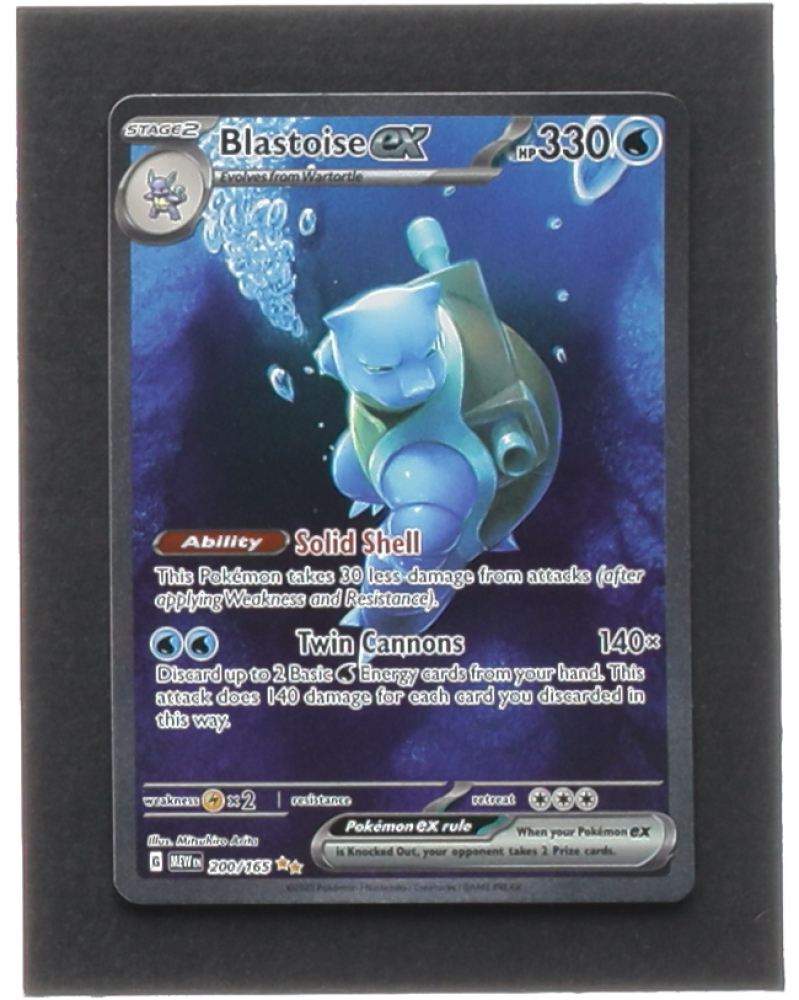 Blastoise ex 2023 Pokemon Scarlet and Violet 151 #200 | Pristine Auction