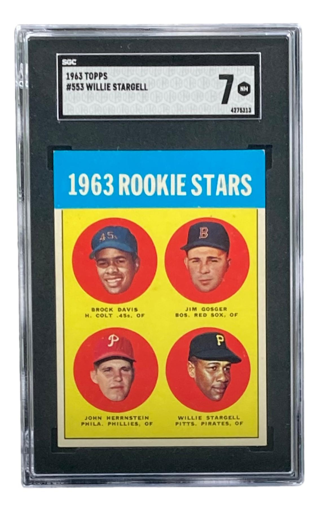 Brock Davis RC / Jim Gosger RC / Willie Stargell RC / John Herrnstein ...