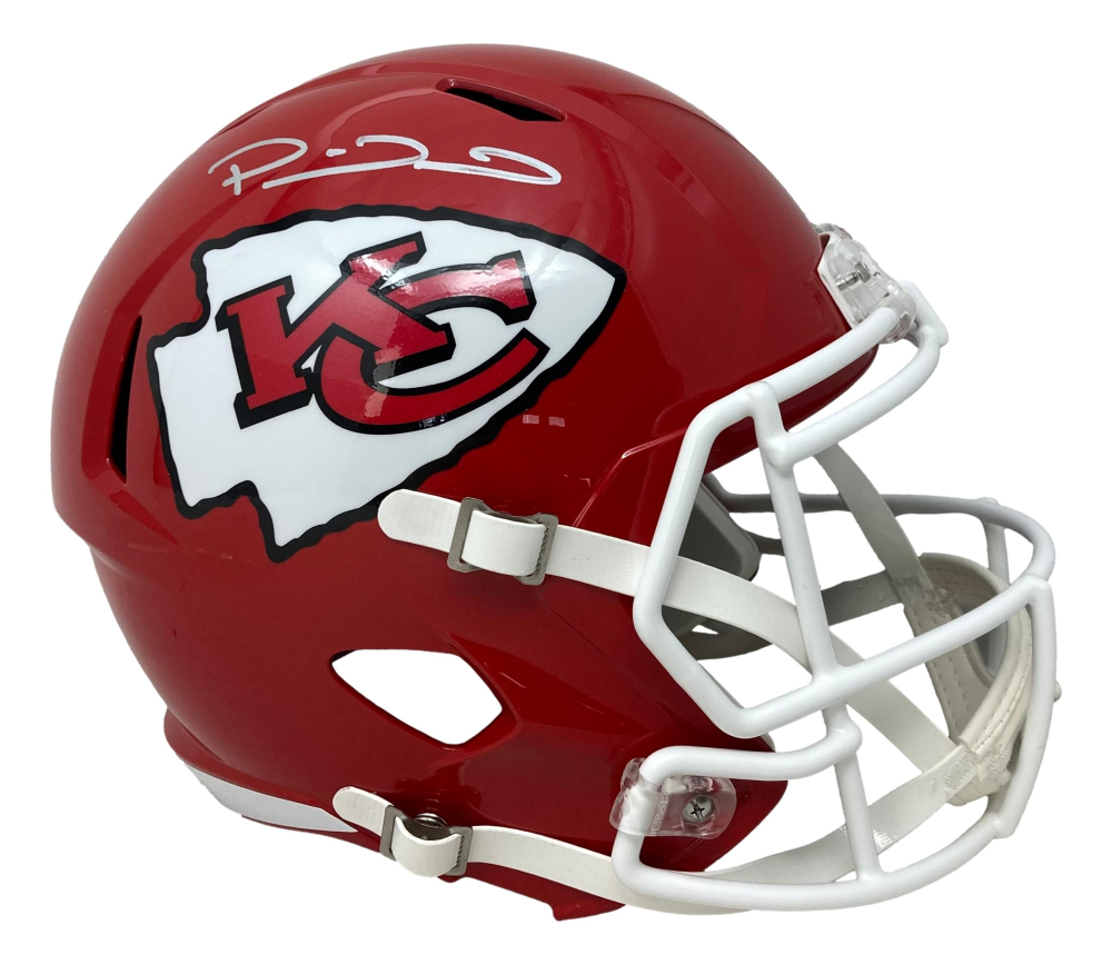 Patrick Mahomes Signed Chiefs Super Bowl LVII Champions Logo Full-Size ...