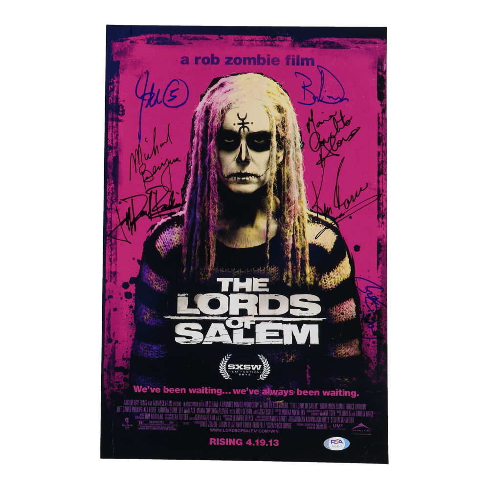 "The Lords of Salem" 11x17 Movie Poster Print Signed by (7) with Bruce ...