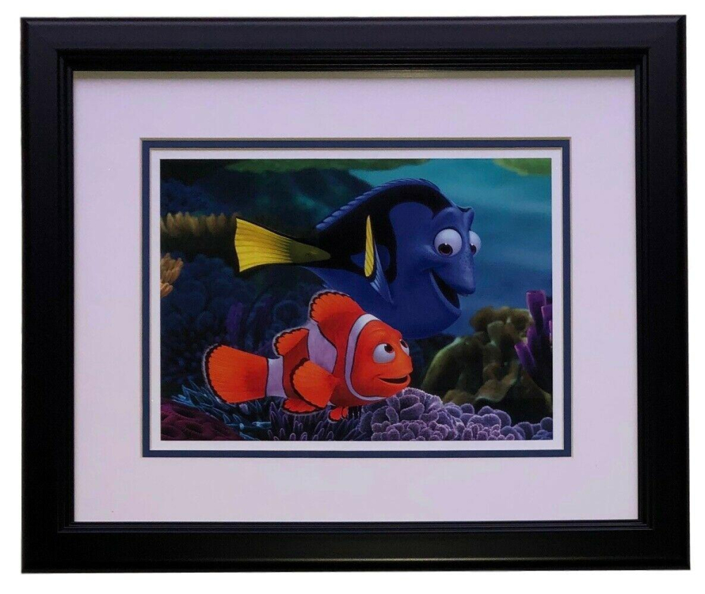 Finding Nemo "Marlin & Dory" Custom Framed Disney Commemorative Photo ...
