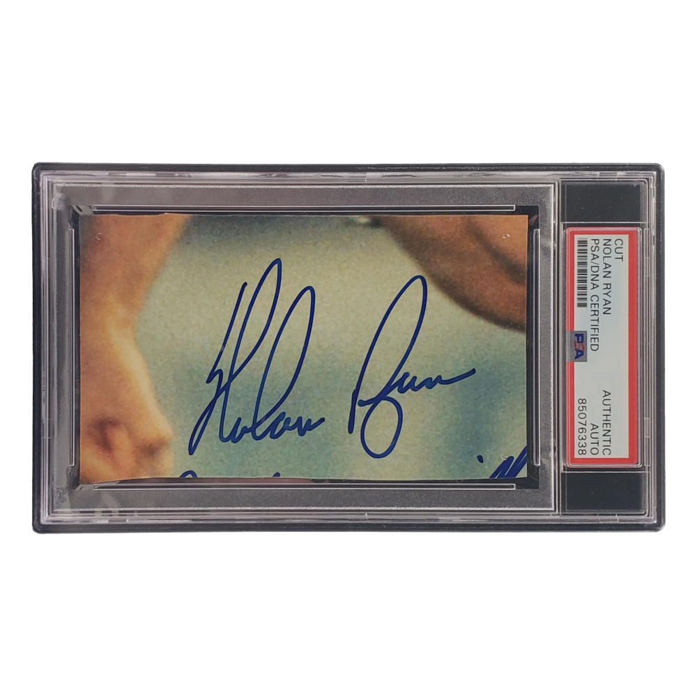 Nolan Ryan Signed Cut (PSA) | Pristine Auction