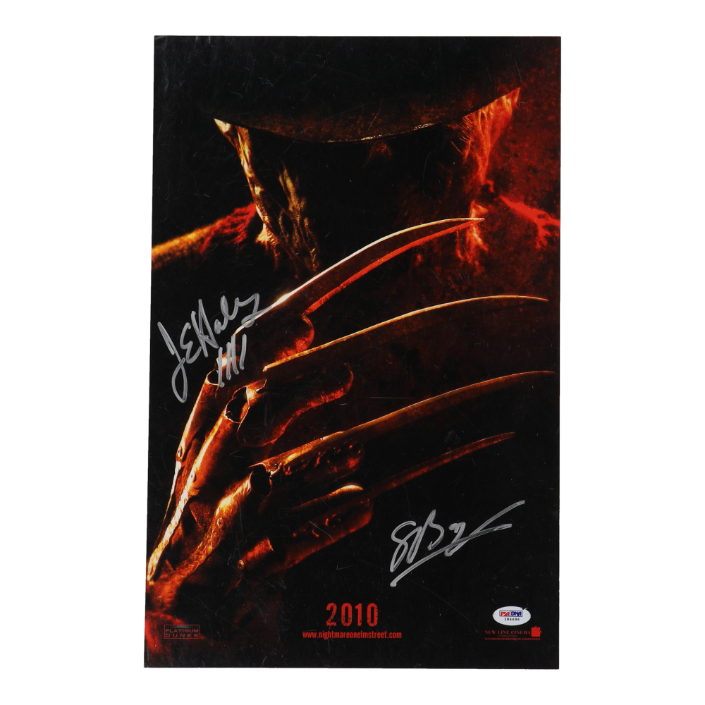 Samuel Bayer & Jackie Earle Haley Signed "A Nightmare on Elm Street ...