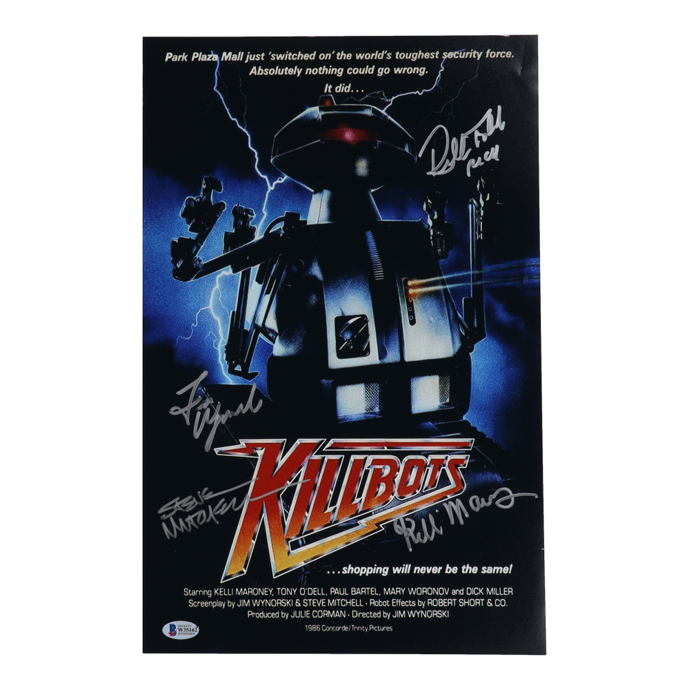 "Killbots" 11x17 Movie Poster Print Signed by Kelli Maroney, Jim ...