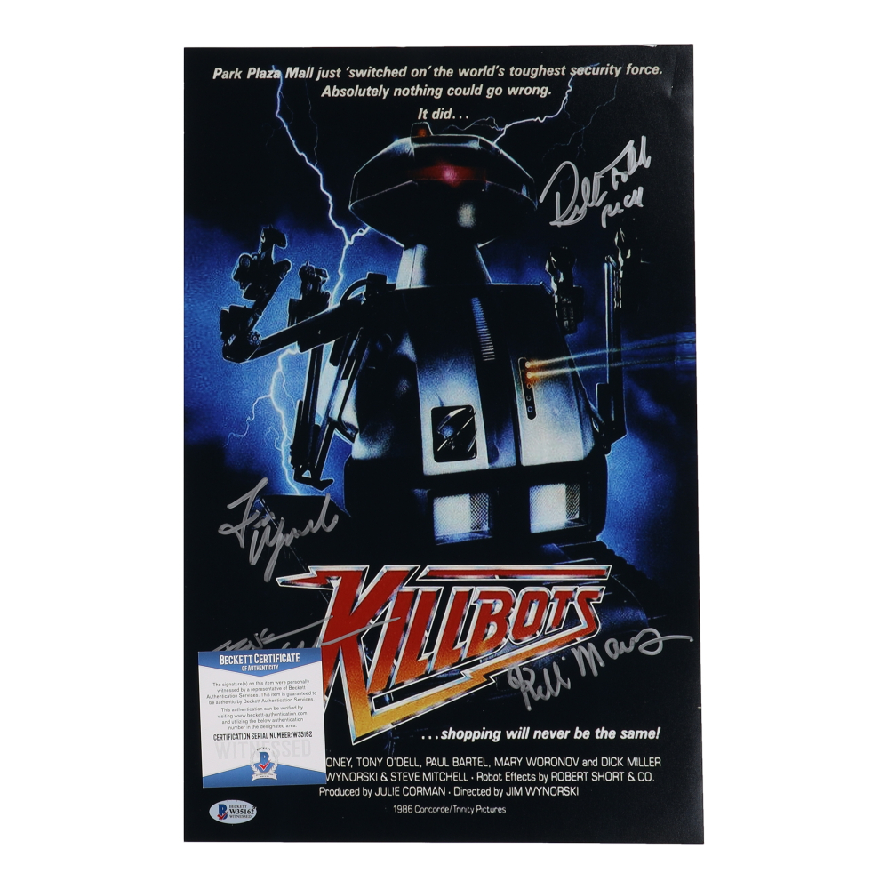 "Killbots" 11x17 Movie Poster Print Signed by Kelli Maroney, Jim ...