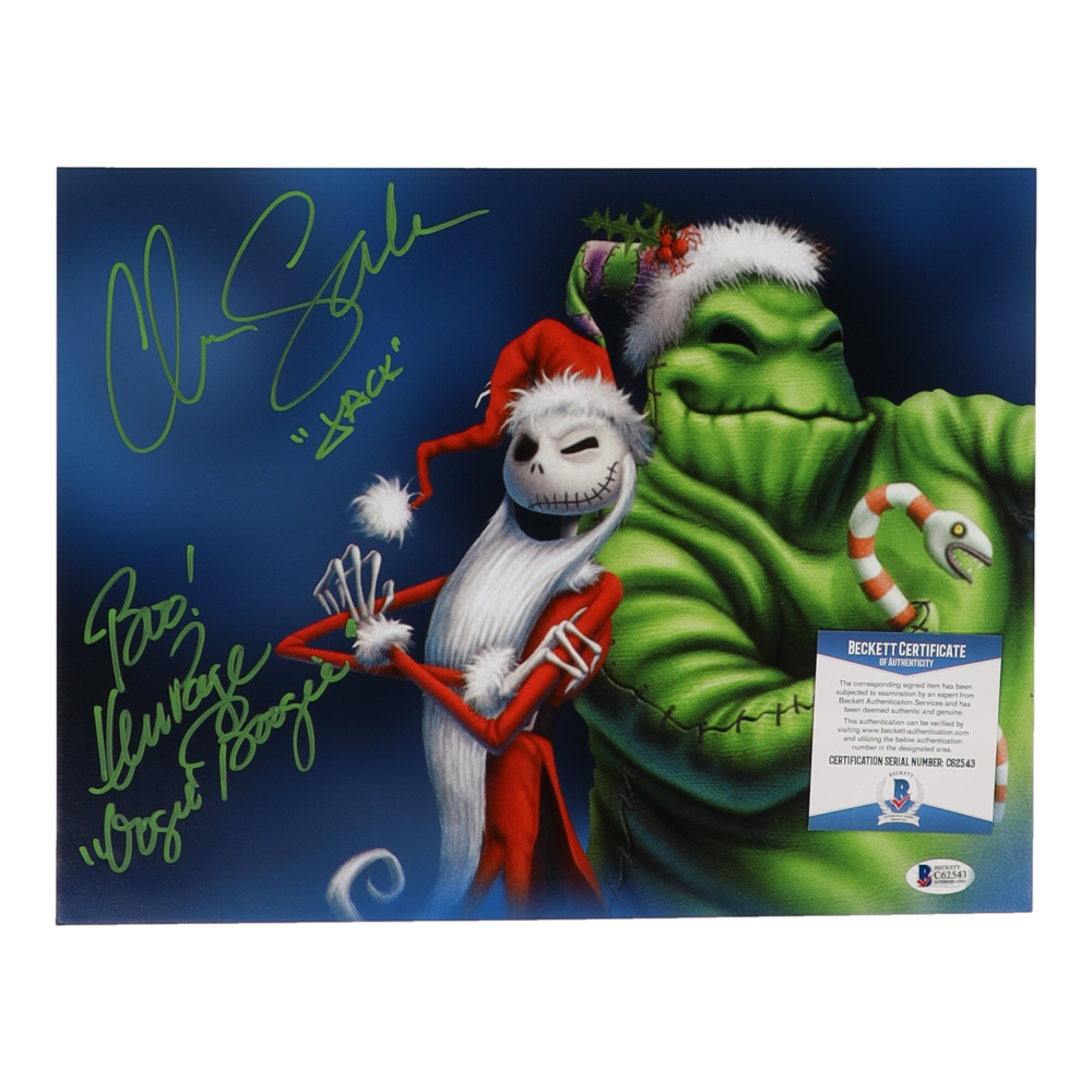 Ken Page & Chris Sarandon Signed "The Nightmare Before Christmas" 11x14 ...