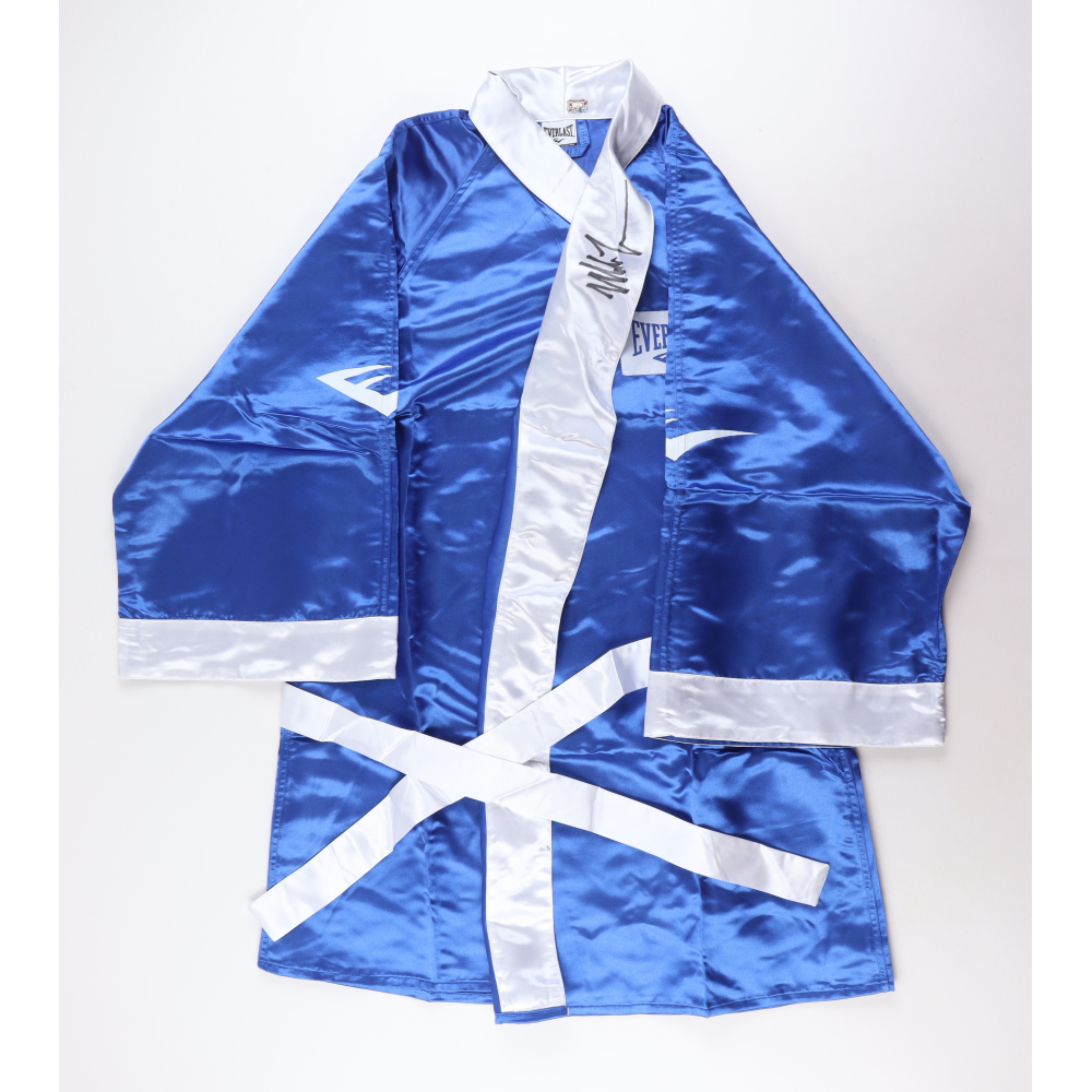 Mike Tyson Signed Everlast Boxing Robe (JSA & Tyson) | Pristine Auction