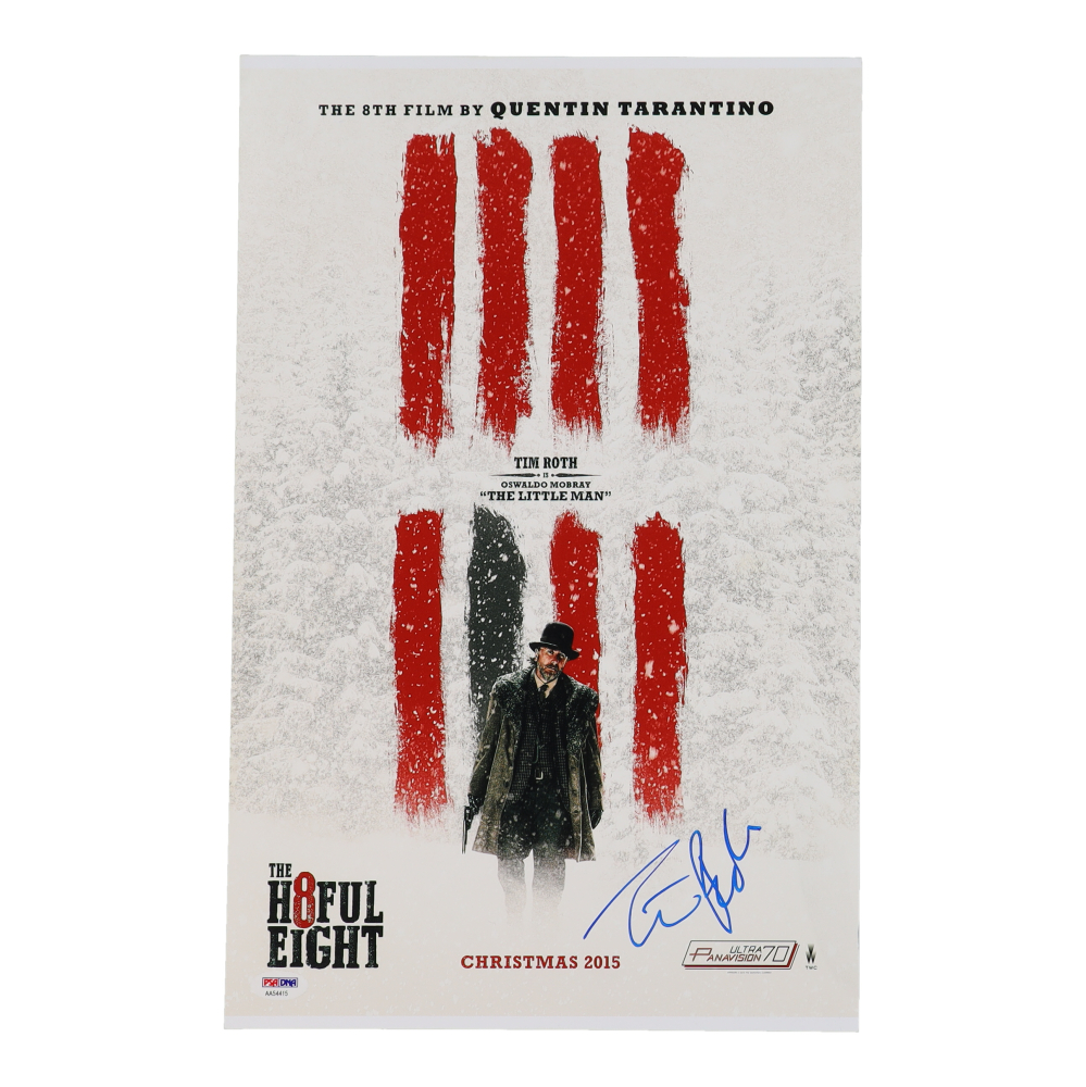 Tim Roth Signed "The Hateful Eight" 11x17 Photo (PSA) | Pristine Auction