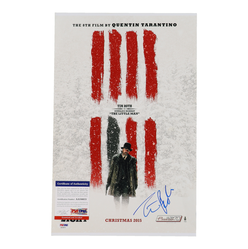 Tim Roth Signed "The Hateful Eight" 11x17 Photo (PSA) | Pristine Auction