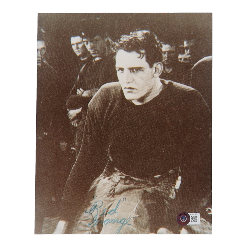 Harold 'Red' Grange Signed Bears 8x10 Photo (Beckett) | Pristine Auction