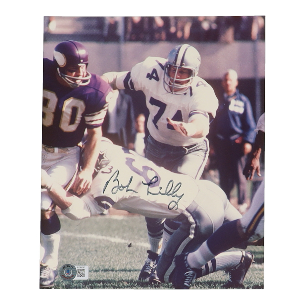 Bob Lilly Signed Cowboys 8x10 Photo (Beckett) | Pristine Auction