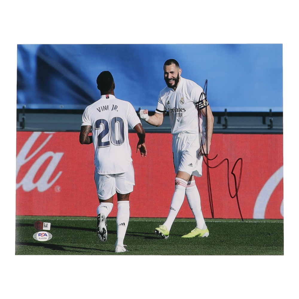 Karim Benzema Signed Real Madrid CF 11x14 Photo (PSA) | Pristine Auction