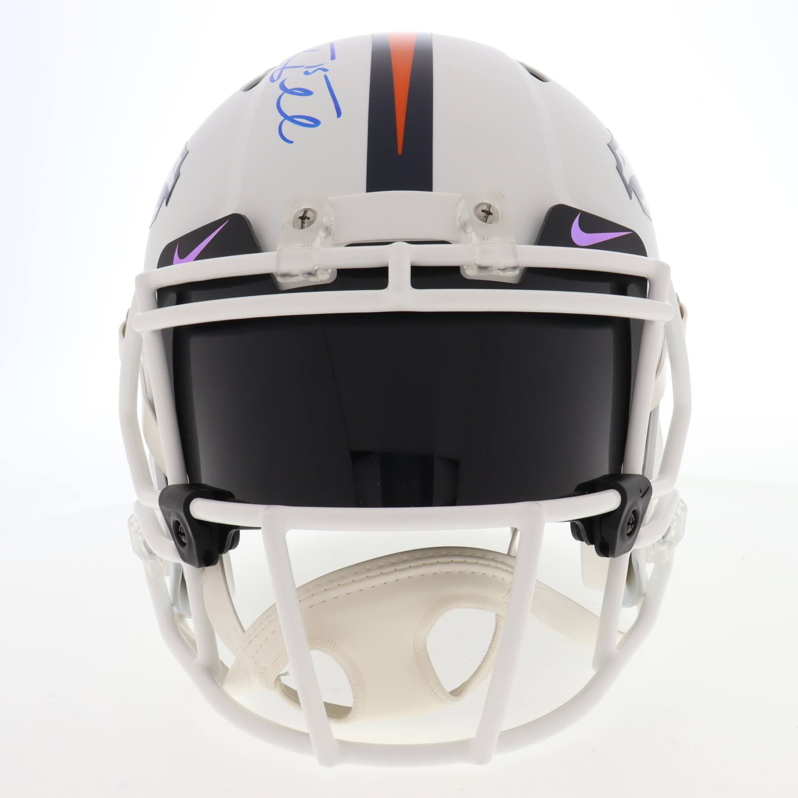 Tim Tebow Signed Broncos Full Size Speed Helmet With Custom Visor ...