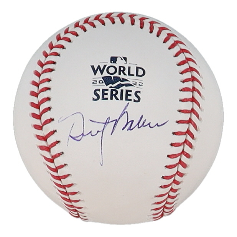 Dusty Baker Signed 2022 World Series Logo Baseball (JSA) | Pristine Auction