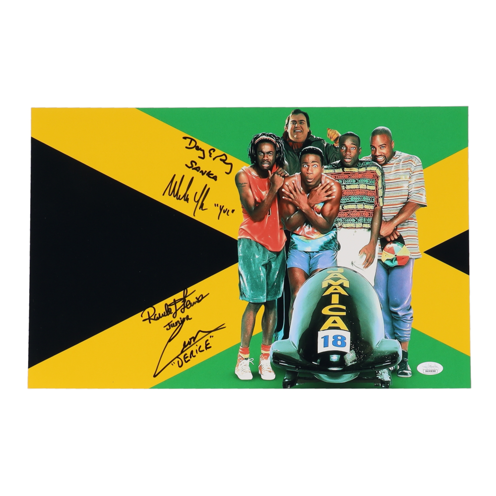 "Cool Runnings" 11x17 Photo Cast-Signed by Doug E. Doug, Rawle Lewis ...