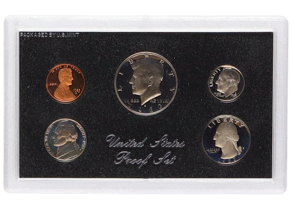 1983-S United States Mint Proof Set with (5) Coins | Pristine Auction
