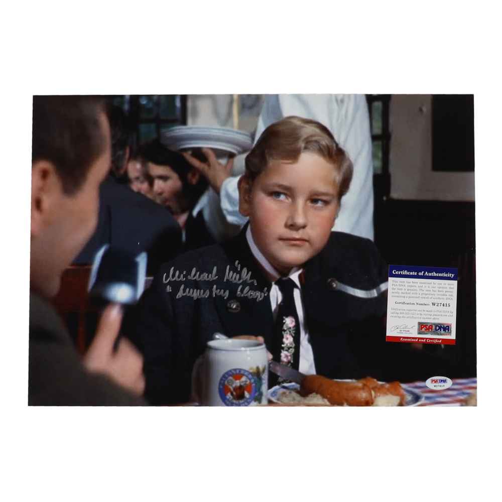 Michael Bollner Signed "Willy Wonka and The Chocolate Factory" 12x17 ...