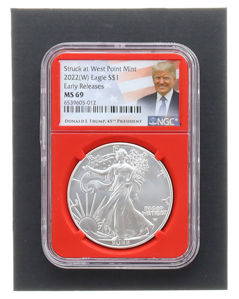 2022(W) ASE - Early Releases - Struck at West Point Mint - Trump 45th ...