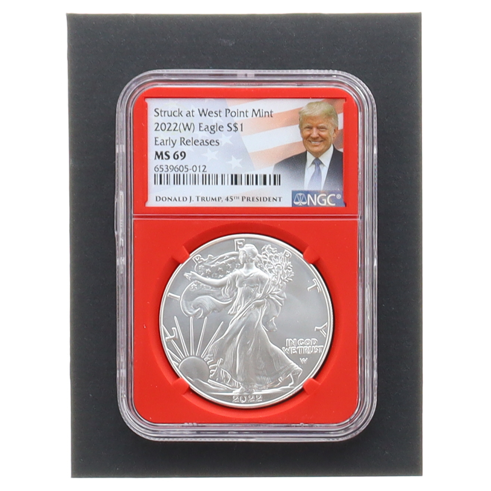 2022(W) ASE - Early Releases - Struck at West Point Mint - Trump 45th ...