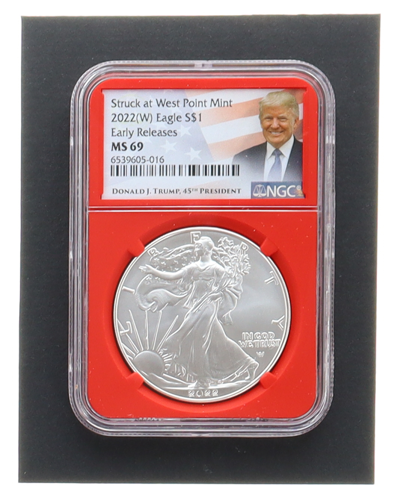 2022(W) ASE - Early Releases - Struck at West Point Mint - Trump 45th ...