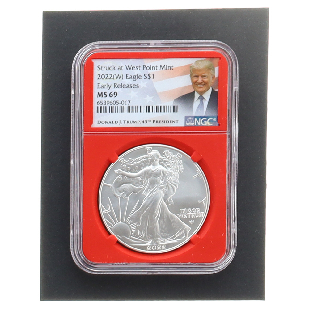 2022(W) ASE - Early Releases - Struck at West Point Mint - Trump 45th ...