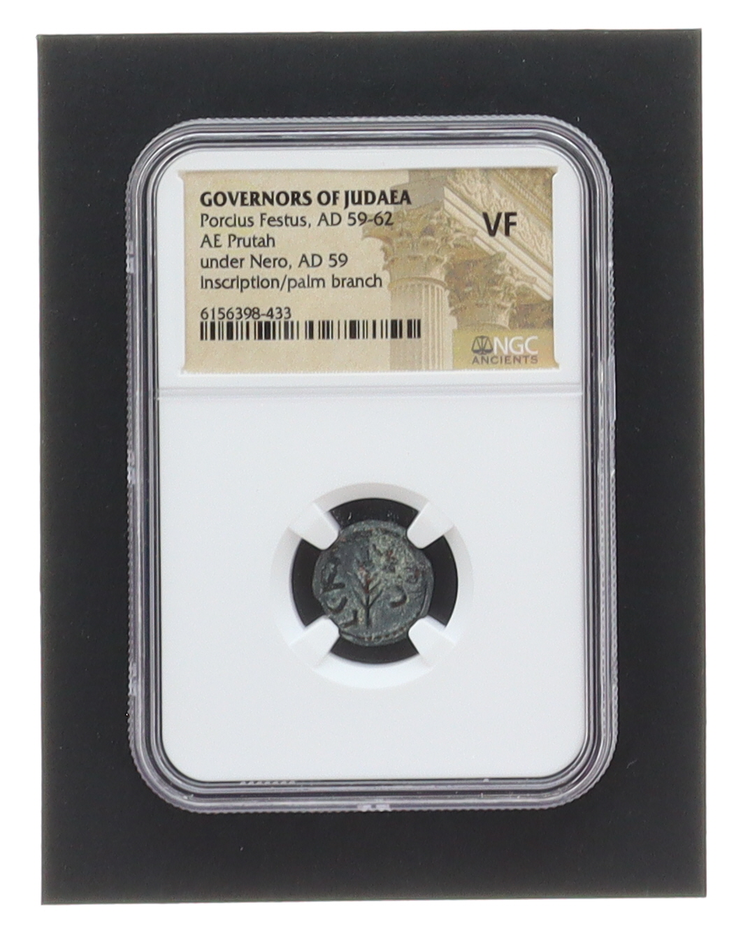 AD 59-62, Governors of Judaea Porclus Festus. under Nero, AD 59 ...