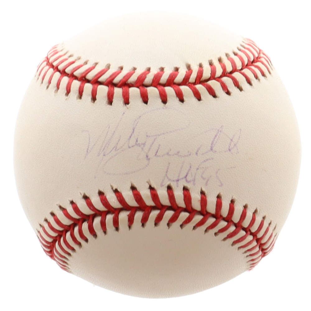 Mike Schmidt Signed OML Baseball Inscribed "HOF 95" (Jackson ...