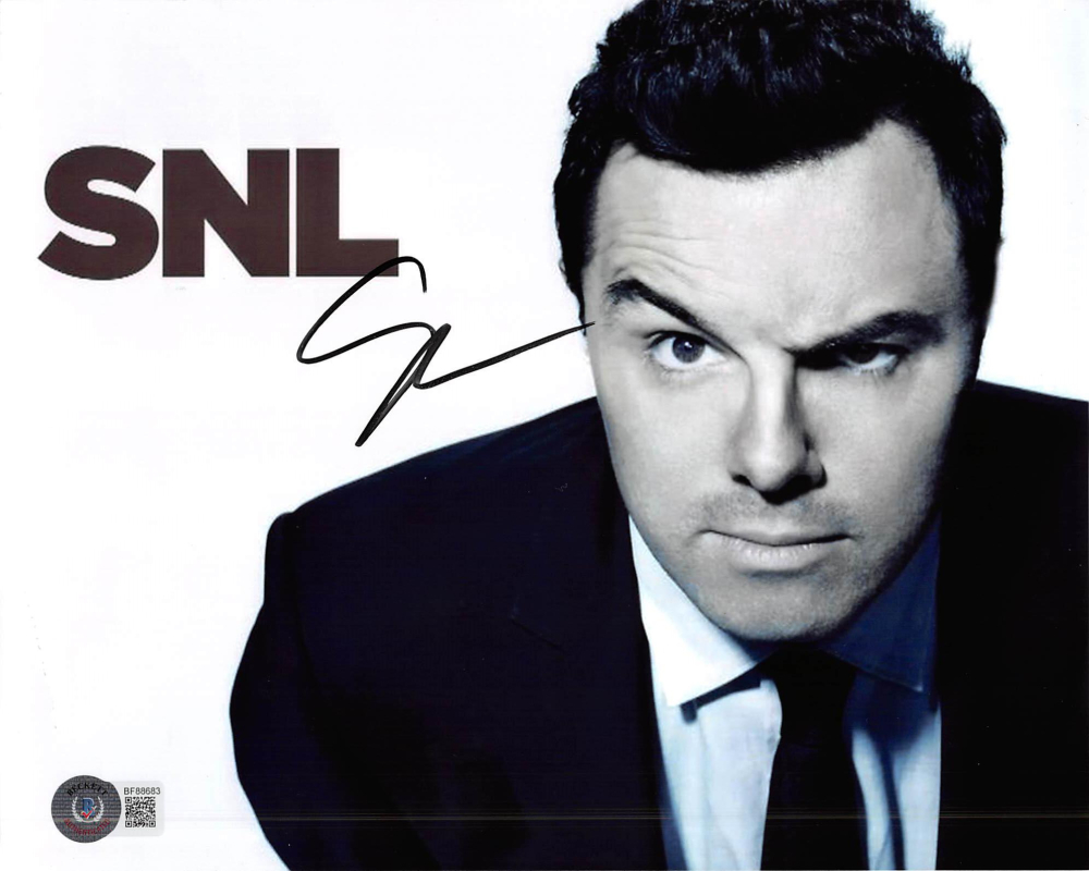 Seth MacFarlane Signed "Saturday Night Live" 8x10 Photo (Beckett ...