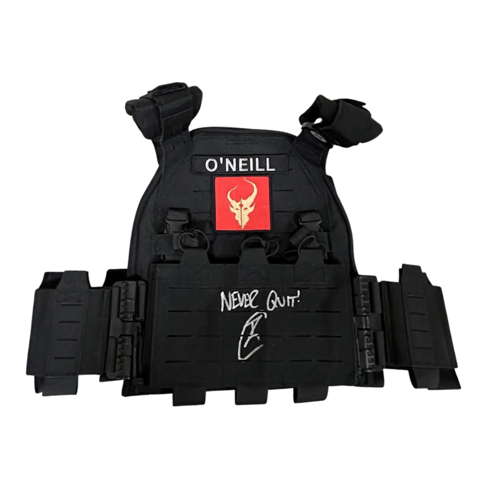 Robert O'Neill Signed Navy SEAL Team 6 "Night Raid" Tactical Vest ...