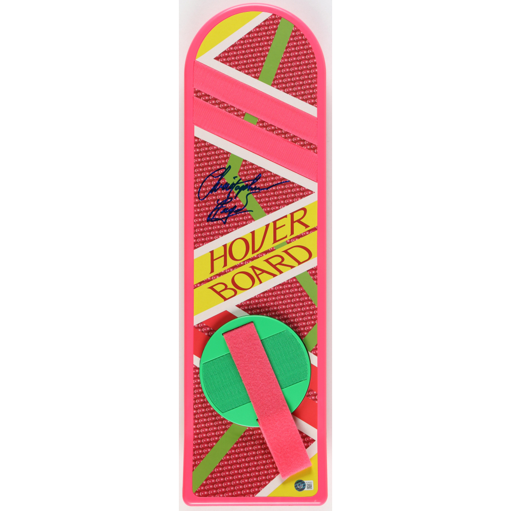 Christopher Lloyd Signed "Back To The Future Part II" Full-Size Hover ...