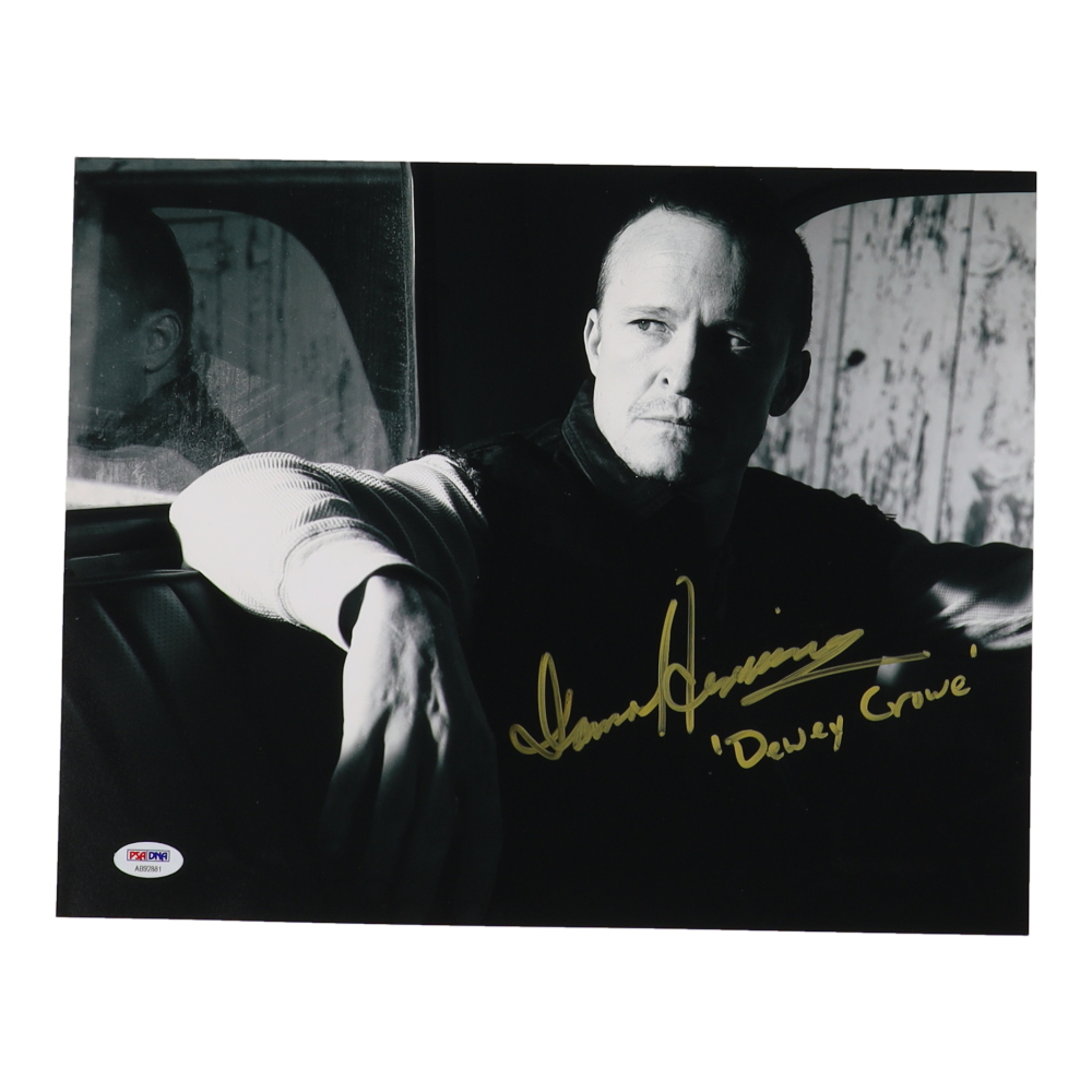 Damon Herriman Signed "Justified" 11x14 Photo Inscribed "Dewey Crowe ...