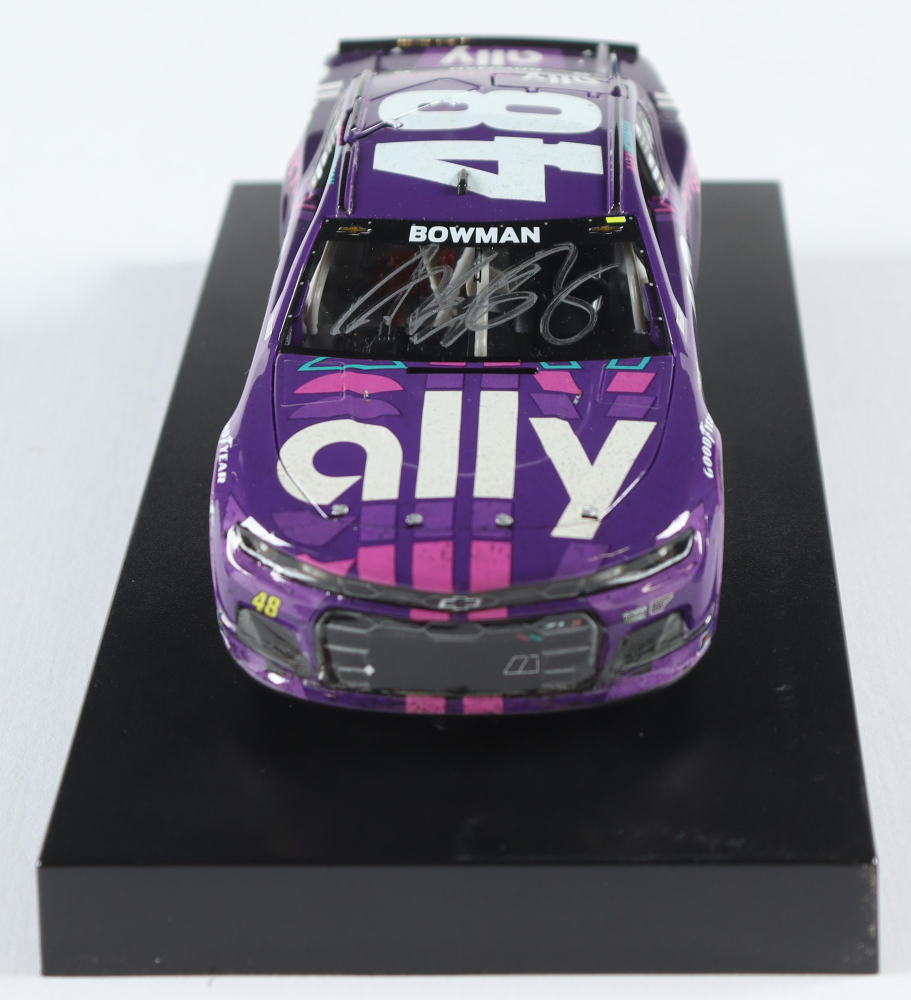 Alex Bowman Signed 2021 NASCAR #48 Ally Richmond Win Camaro ZL 1 - 1:24 ...