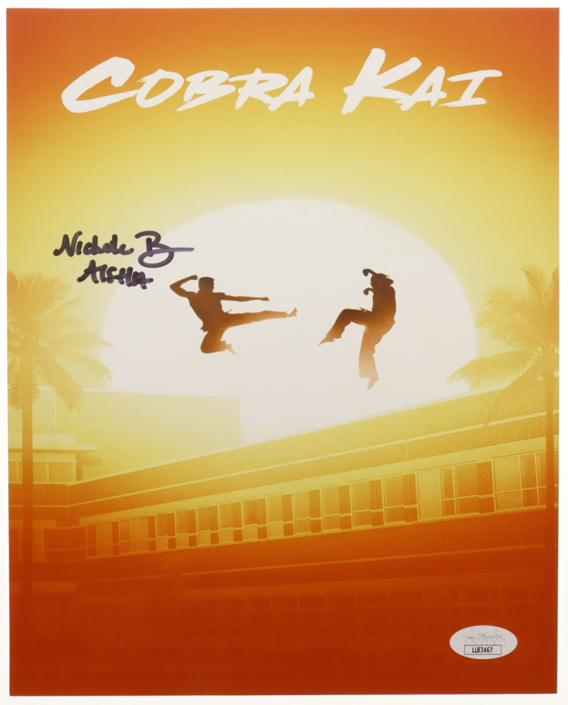 Nichole Brown Signed "Cobra Kai" 8x10 Photo Inscribed "Aisha" (JSA ...