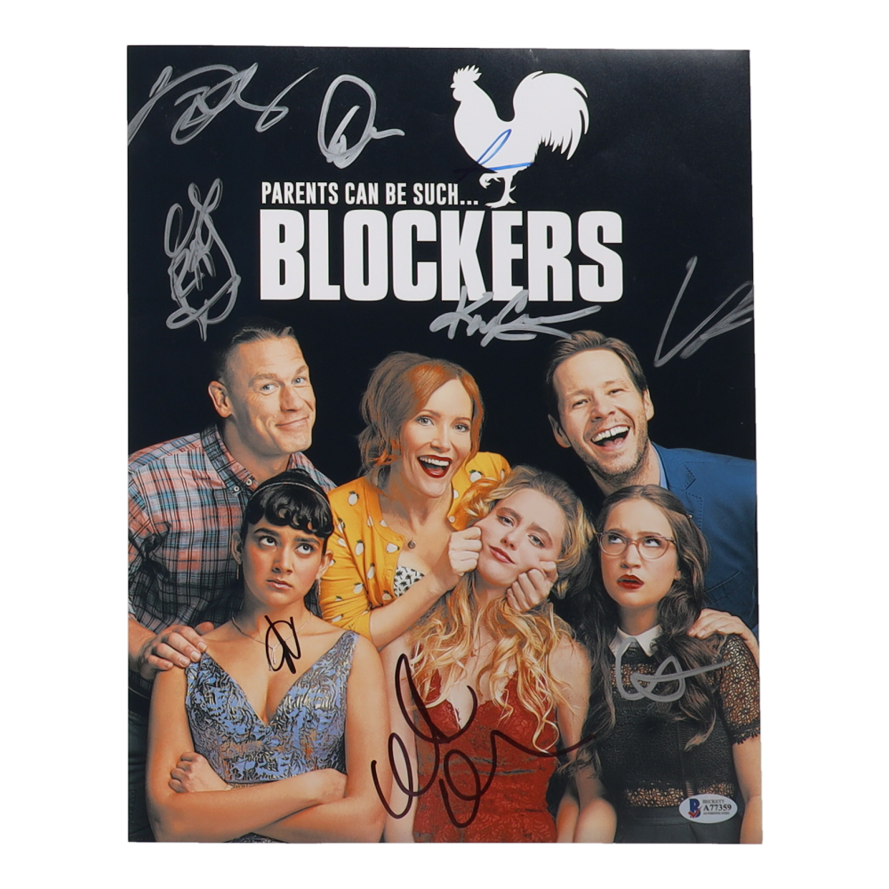 "Blockers" 11x14 Photo Cast-Signed by (9) with Gina Gershon, Ike ...