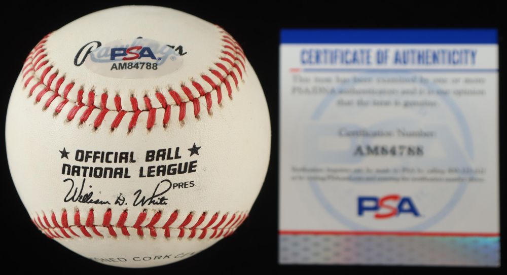 Richard Petty Signed ONL Baseball with Display Case (PSA) | Pristine ...