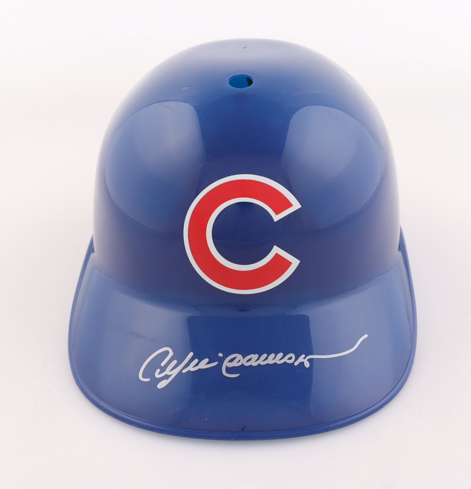 Andre Dawson Signed Cubs Full-Size Batting Helmet (Schwartz Sports ...