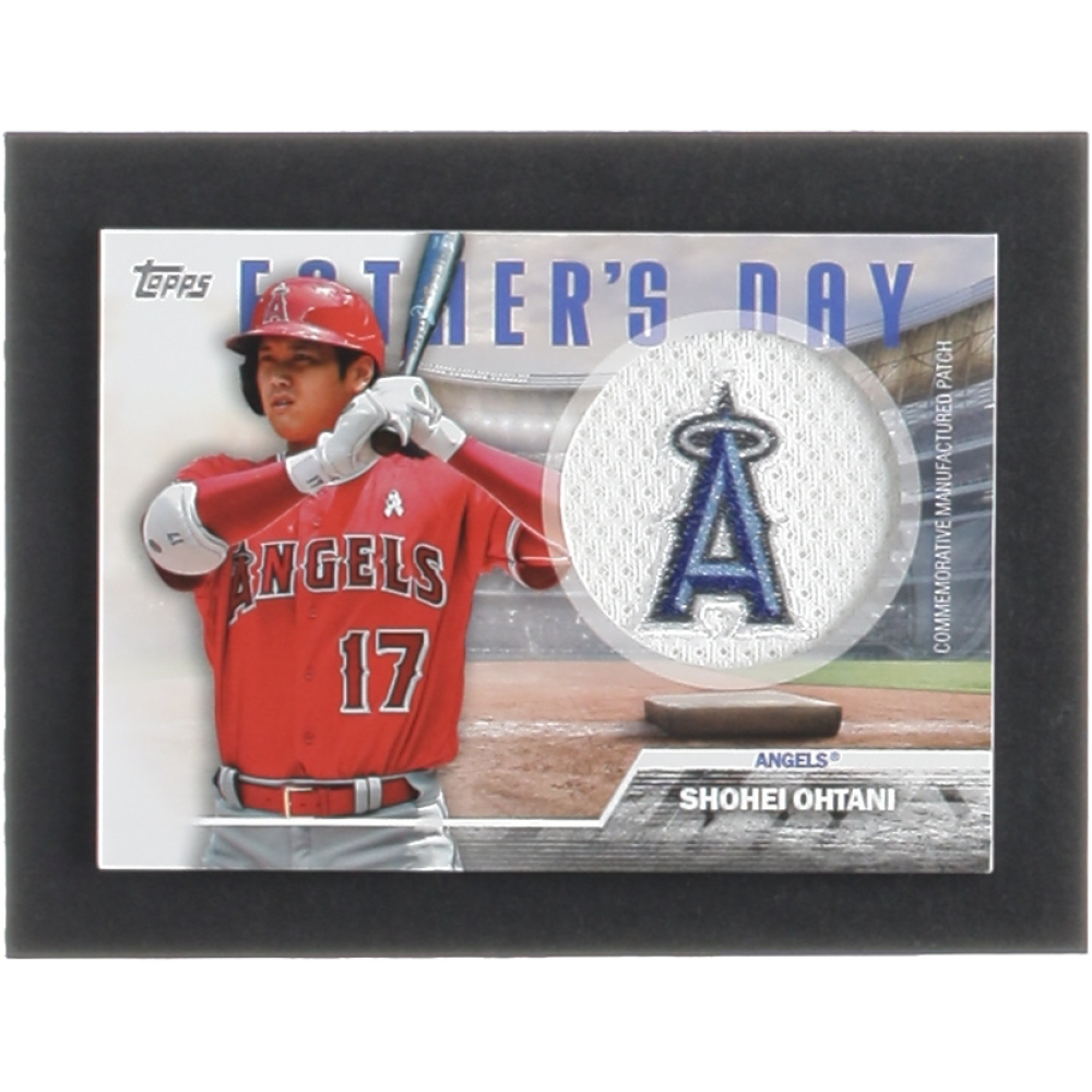 Shohei Ohtani 2023 Topps Father's Day Commemorative Team Patches #FDSO ...