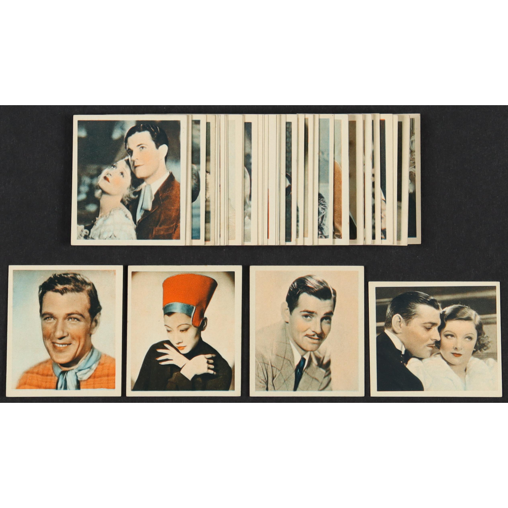 1934 Godfrey Phillips Shots from the Films Complete Set of (48 ...