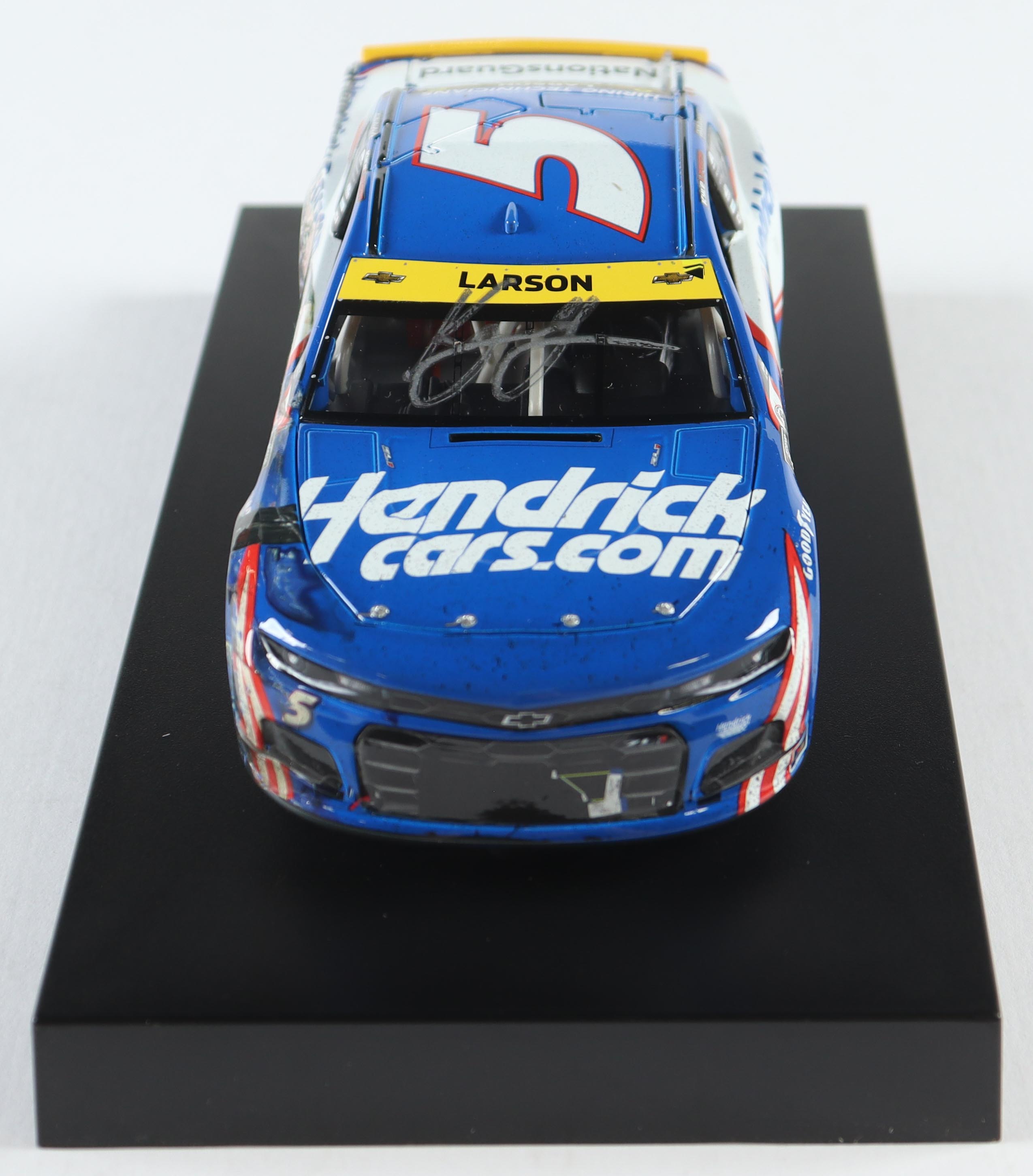 Kyle Larson Signed LE NASCAR #5 Hendrickcars.com Darlington Checkers Or ...