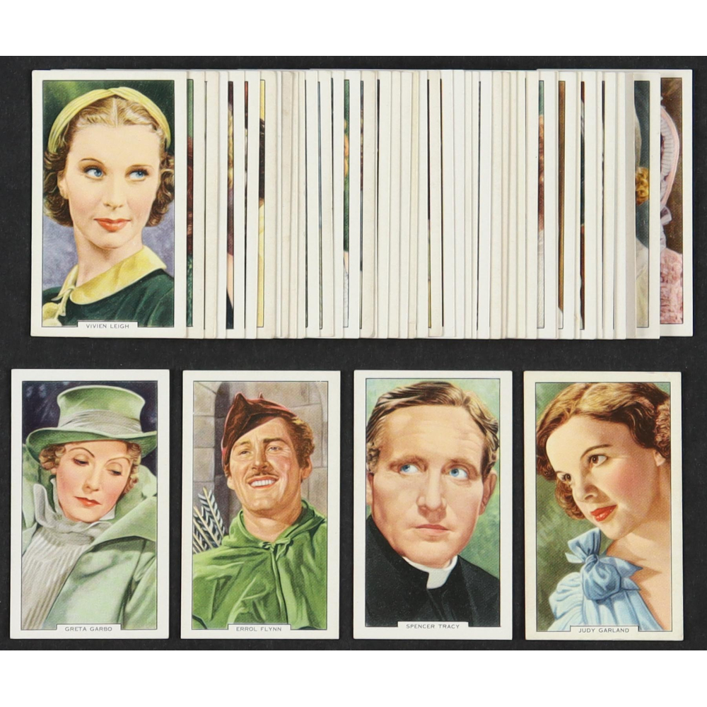1939 Gallaher My Favourite Part Complete Set of (48) Cigarette Cards ...