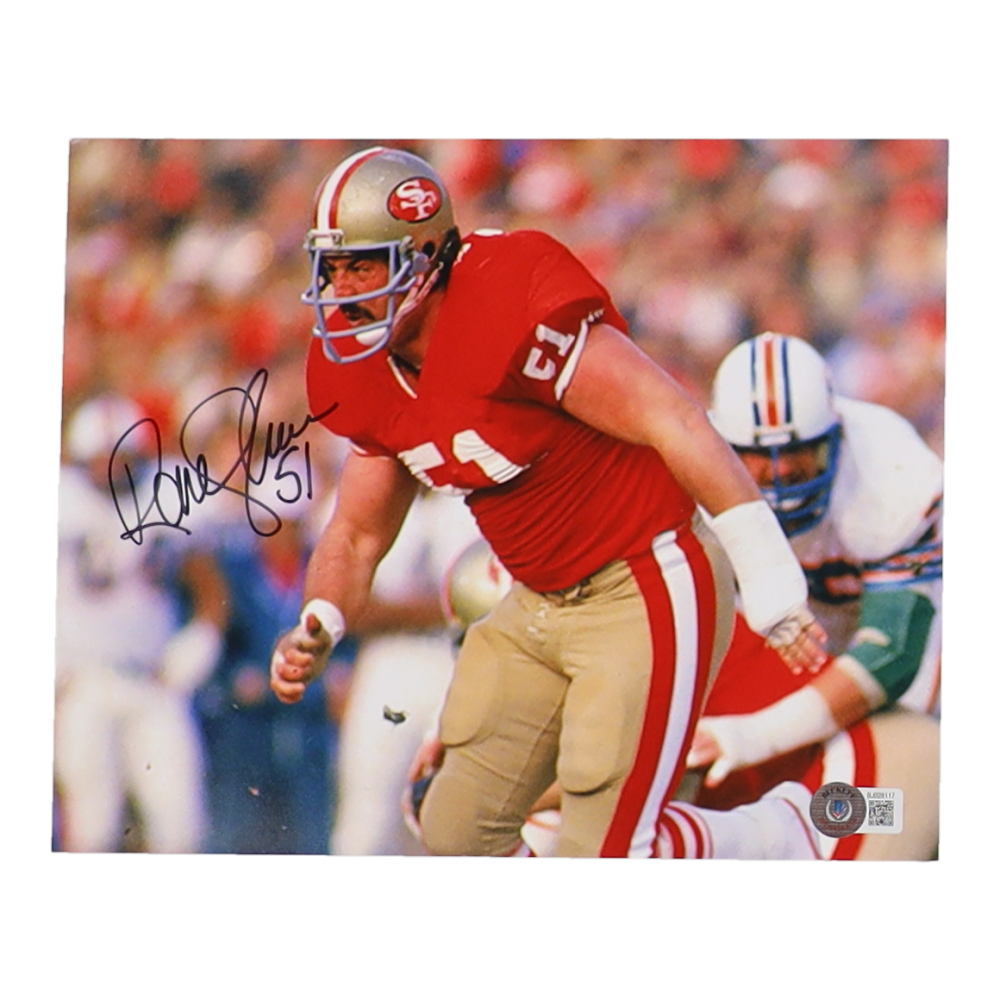 Randy Cross Signed 49ers 8x10 Photo (Beckett) | Pristine Auction