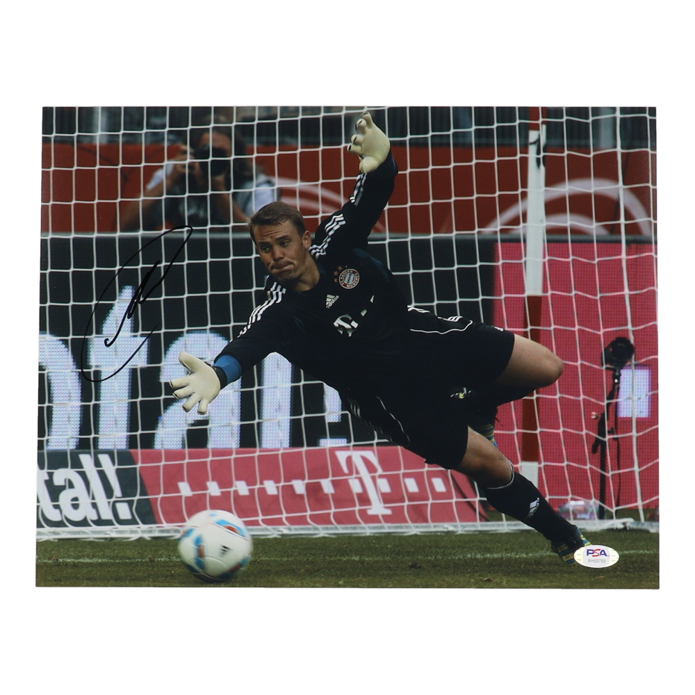 Manuel Neuer Signed Bayern Munich FC 11x14 Photo (PSA) | Pristine Auction