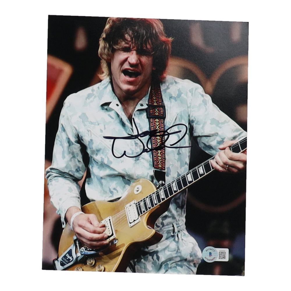 Joe Walsh Signed The Eagles 8x10 Photo (Beckett) | Pristine Auction