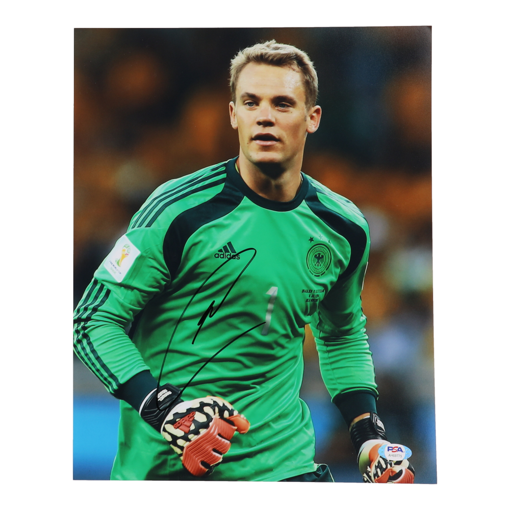 Manuel Neuer Signed Team Germany 11x14 Photo (PSA) | Pristine Auction
