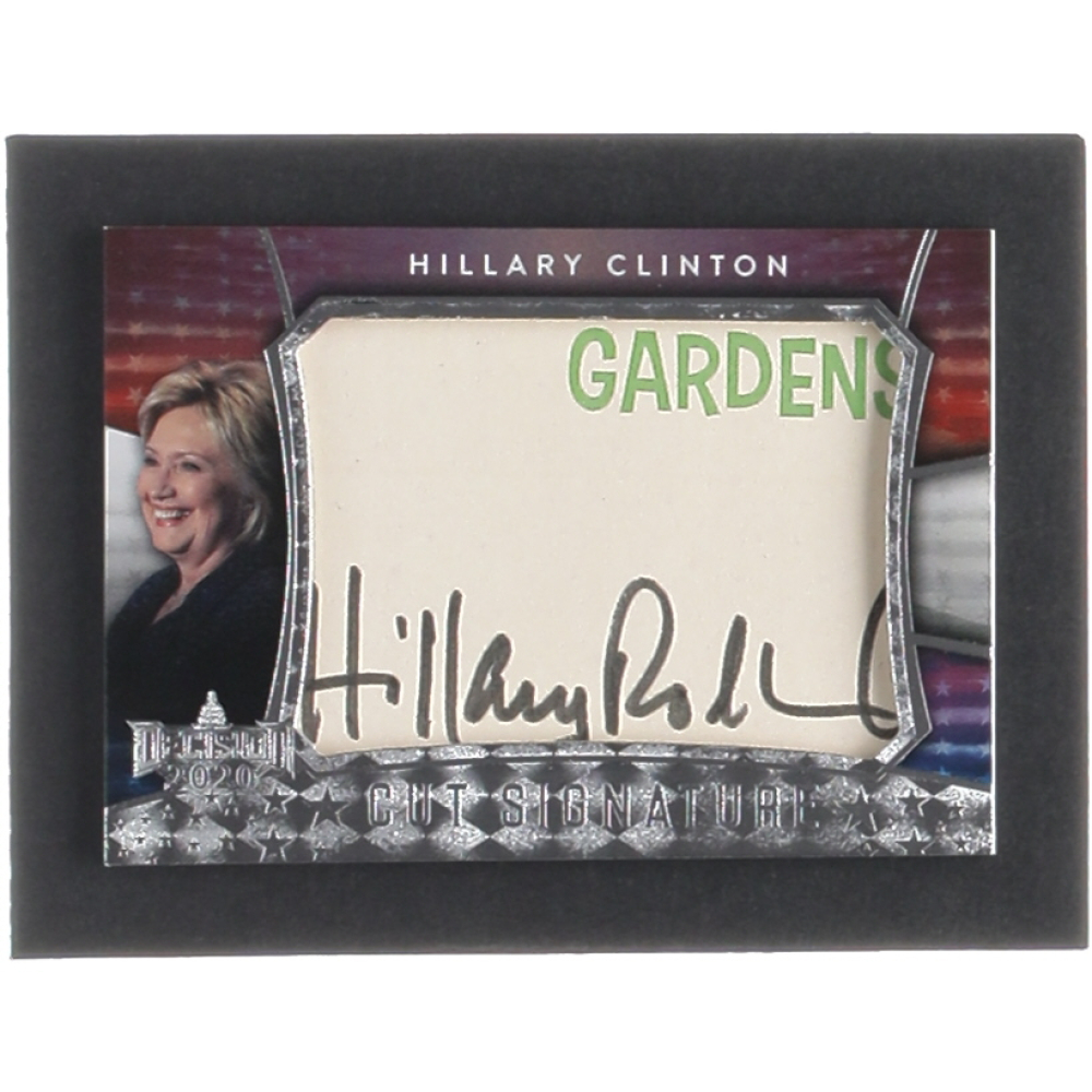 Hillary Clinton 2020 Decision 2020 Cut Signatures #NNO | Pristine Auction
