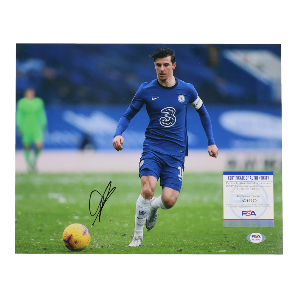 Mason Mount Signed Chelsea FC 11x14 Photo (PSA) | Pristine Auction