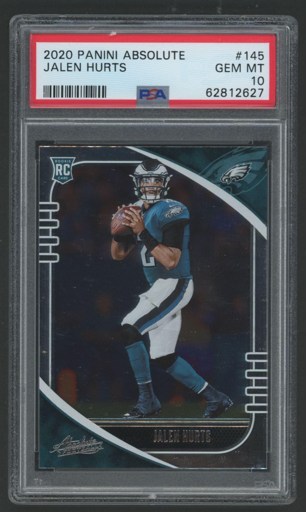 Jalen Hurts 2020 Absolute #145 RC (PSA 10) | Pristine Auction