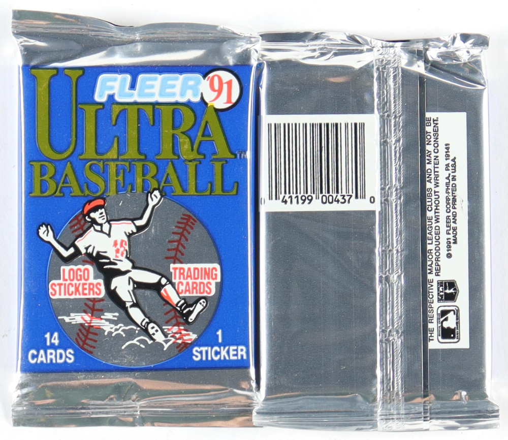1991 Fleer Ultra Baseball Wax Box With (36) Packs | Pristine Auction